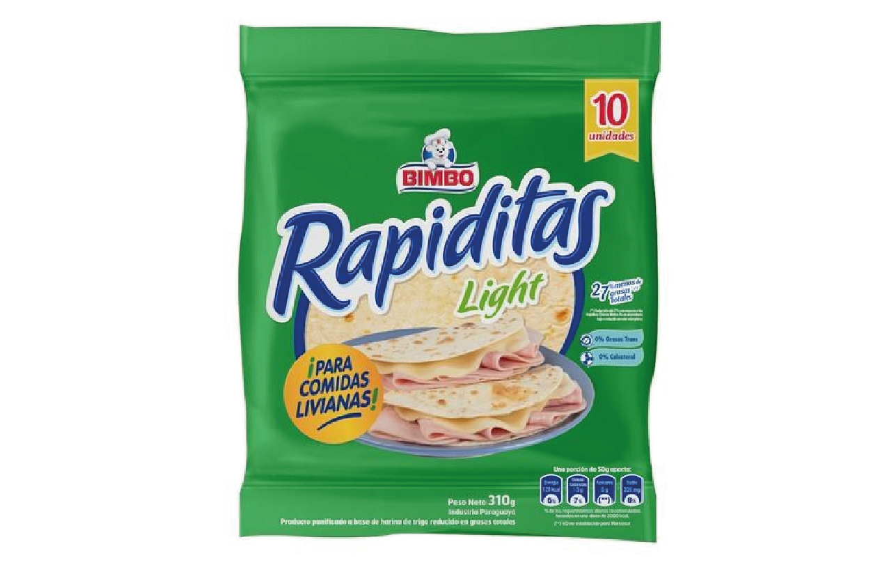 Bimbo rapiditas light – Comercializadora Morres